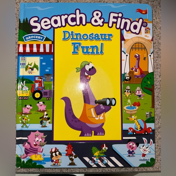highlights | Other | Search And Find Dinosaur Book | Poshmark